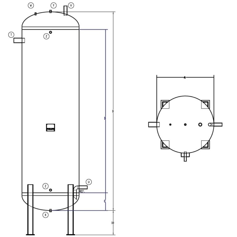 High Pressure Receivers - Phillips Refrigeration